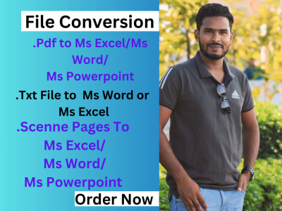 Fast and perfect File Conversion service | Upwork