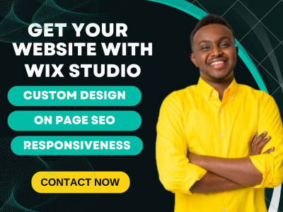 Fully responsive wix website using wix studio | Upwork