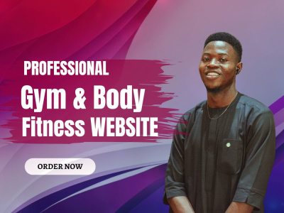 Professional & Responsive Body Fitness Website Design with Best ...