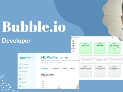 Bubble.io website Bubble Bubble.io MVP Bubble.io Developer Bubble.io Expert | Upwork