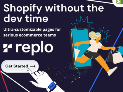 A landing page design in Replo/ Figma to Replo design | Upwork