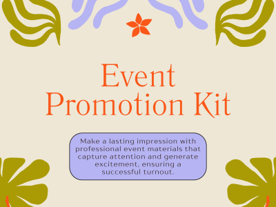 An Event Promotion Kit | Upwork