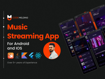 A Music Streaming App for Android & IOS | Custom Music App | Spotify App | Upwork
