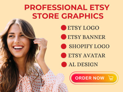 Etsy store logo and etsy banner, avatar, Shopify web banner, Logo | Upwork