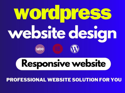 Premium modern responsive wordpres website design with elementor | Upwork