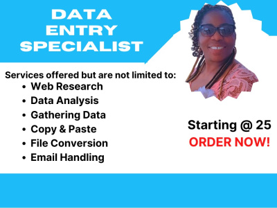 A professional data entry specialist | Upwork