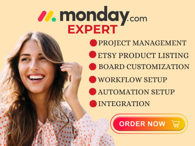 Monday CRM, Monday board setup,Monday project management, Monday automation | Upwork