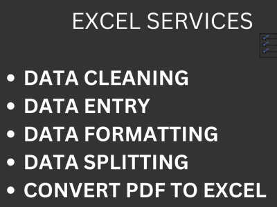 A data entry with large rows and columns | Upwork