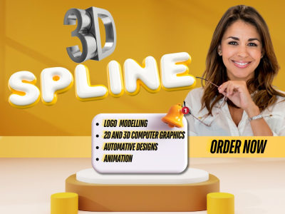 A 3d website\logo design, Spline 3d animations,framer and webflow | Upwork