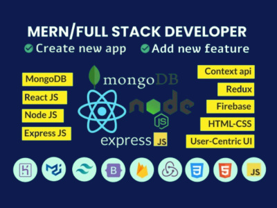 Custom mern stack development with react node mongodb | Upwork
