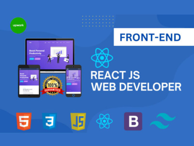 Front end development in react js | Upwork