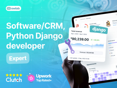Python Django developer, Django Expert for Web Applications, Software / CRM | Upwork