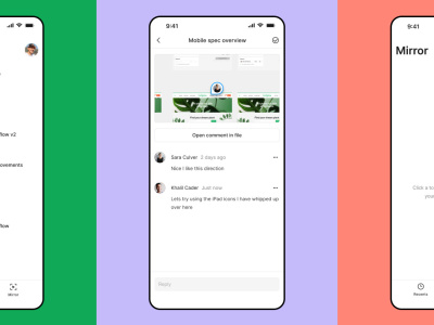 A fully interactive and clickable prototype showcasing the user ...