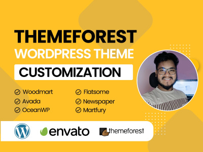 Themeforest wordpress theme customize & setup everything | Upwork