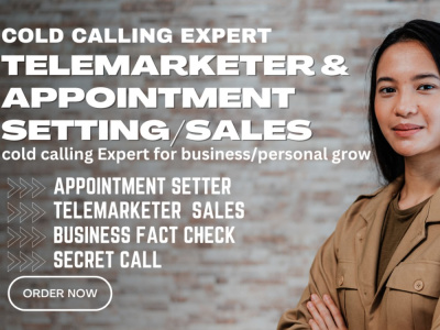 B2b cold calling virtual assistant, telemarketing and appointment setting | Upwork