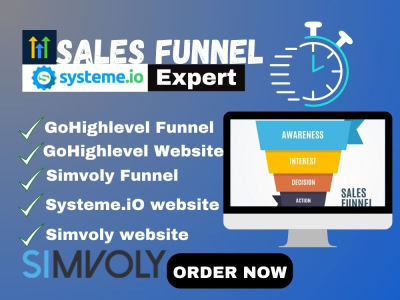 Systeme.io website | gohighlevel funnel | simvoly funnel | simvoly ...