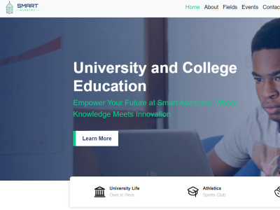 A customized website template, created using HTML,CSS,JS and Bootstrap ...