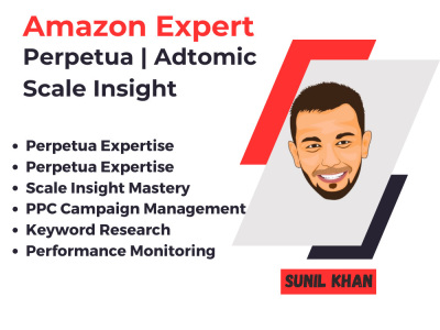 Amazon Expert | Perpetua | Adtomic, Scale Insight & PPC Expert | Upwork