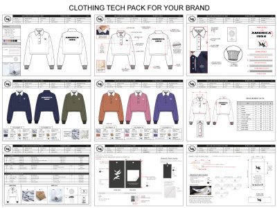 A Factory Ready Tech pack for your Clothing Brand | Upwork