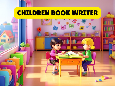 An interactive children book writing and edit your kid story book | Upwork