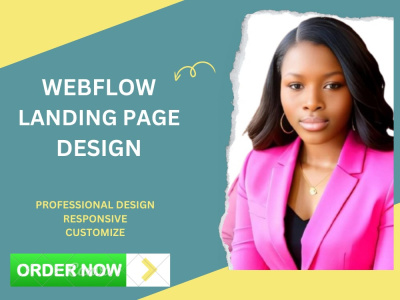 Webflow Landing Page, Webflow Elementor Landing page, Landing pages | Upwork