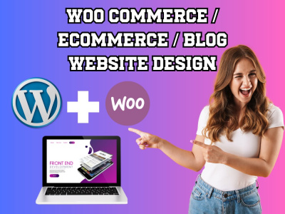Ecommerce WordPress Webflow No Code Website Woo Commerce Elementor | Upwork