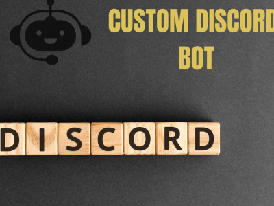 Custom discord bot for your server | Upwork