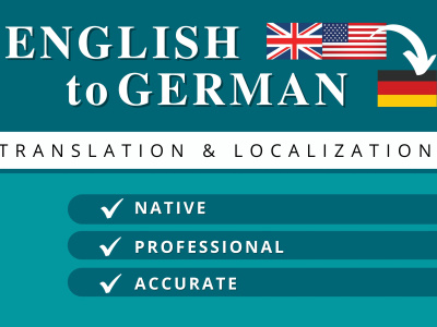 A well translated copy of your English to German/German to English ...