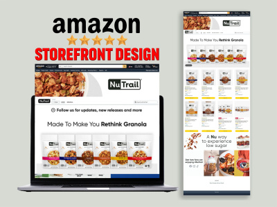 Eye-catching and engaging Amazon Storefront Design for your brand | Upwork