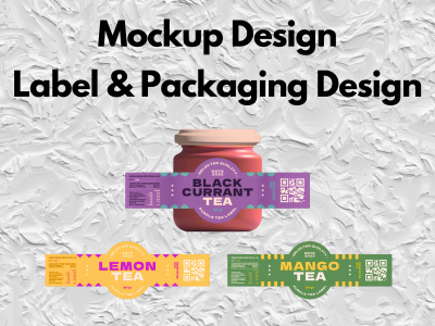 Mockups, packaging, and print-ready labels for your product | Upwork
