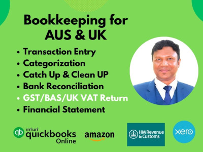 Australian bookkeeping in Quickbooks or Xero, GST, BAS Expert | Upwork