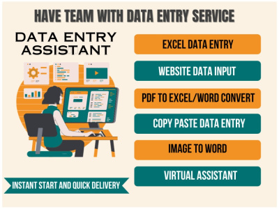 Professional Data Entry Services | Upwork