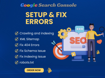 Setup Google Search Console and Fix Google Search Console Issues/errors | Upwork