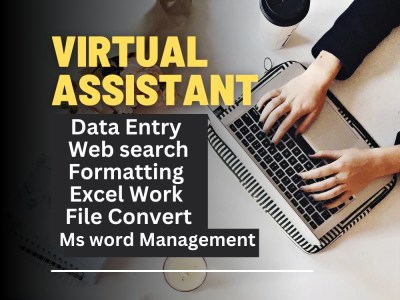 A Virtual Assistant for Admin Support work | Upwork