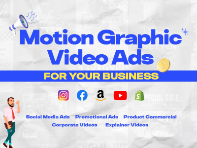 Custom Motion Graphics Short Video Ads & Logo Intros | Upwork