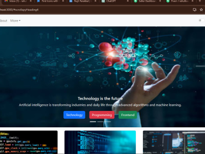 Front-End Web Developer using HTML, CSS , Bootstrap, JavaScript | Upwork
