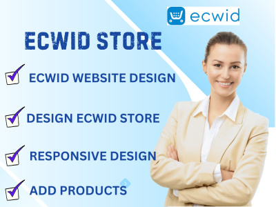 Responsive Ecwid website design, redesign, Ecwid ecommerce website, Seo ...