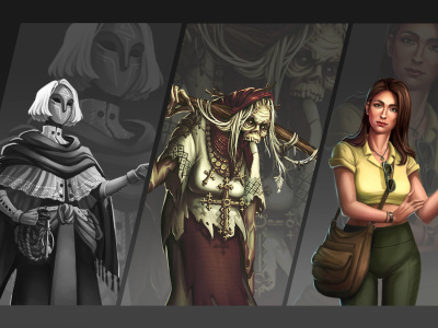 A semi-realistic Character Design for your video game/comic/show/etc ...