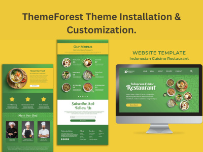 Themeforest theme installation and customization, elementor template kit | Upwork
