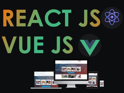 Responsive website using react js vue js or html css tailwind | Upwork