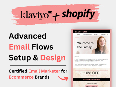 Expert klaviyo email marketing flows Klaviyo email design flows automation | Upwork