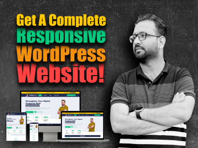 Complete Responsive WordPress Website Using Elementor |Elementor Pro Expert | Upwork