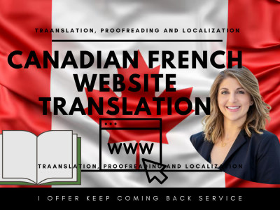 English to French Canadian (Quebec) Translation as Canadian Translator ...