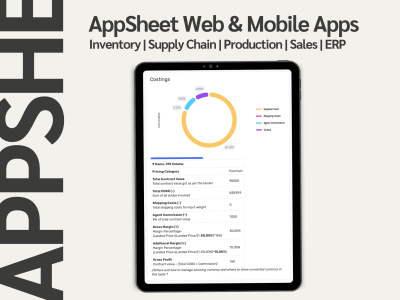 Appsheet app for complete sales order, inventory, task management. | Upwork