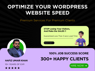 WordPress speed optimization with Improved website load time | Upwork