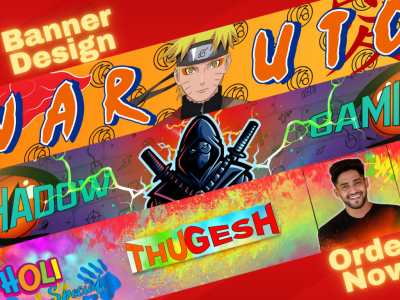 A professional Youtube banner for your channel. | Upwork