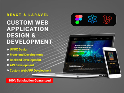 Expert Custom Web Application Design & Development with React & Laravel ...