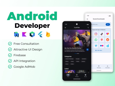 A fully fledged android app with attractive UI | Upwork