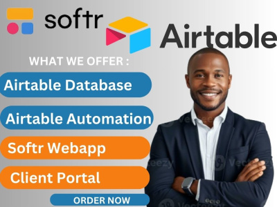 A discover Airtable database, clinent portal, Automation, Softr webapp.... | Upwork