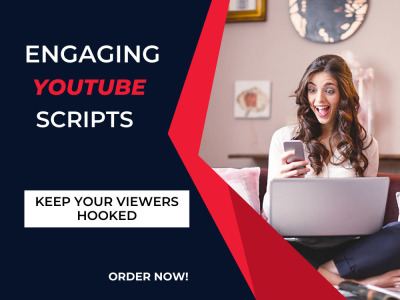 Engaging YouTube Script Writing for your Video from YouTube Script Writer | Upwork